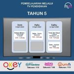Jadual Lengkap TV Pendidikan, Download Jadual Belajar Darjah 5 hingga ...