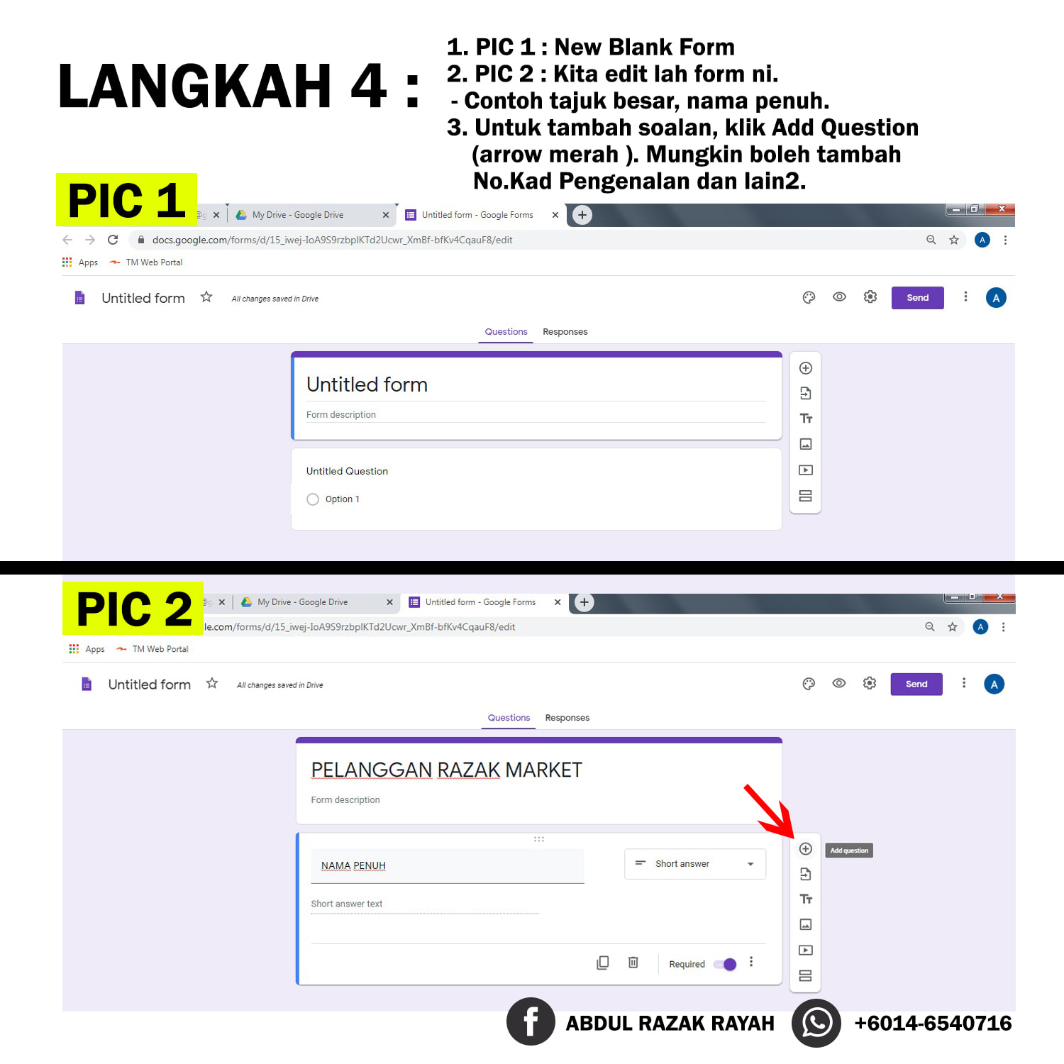 Cara Paling Mudah Buat QR Code Link Terus Ke Google Form » EduBestari