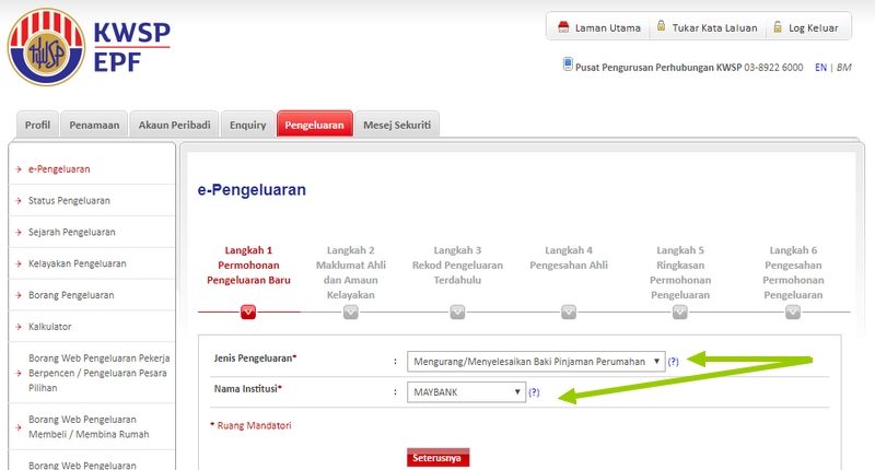 Cara Buat Pengeluaran Akaun 2 KWSP Secara Online Melalui e-Pengeluaran » EduBestari
