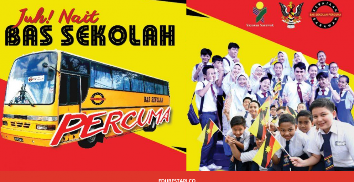 Perkhidmatan Bas Sekolah Percuma Kerajaan Sarawak Bermula 17 Ogos 2020 ...
