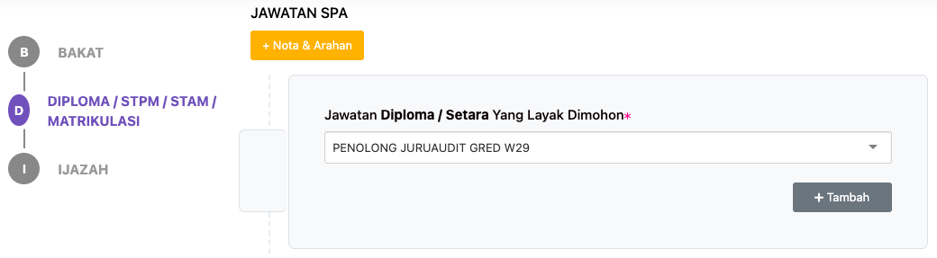 Cara Mohon Jawatan Pegawai Perkhidmatan Pendidikan DG29 (Guru) Melalui SPA9 » EduBestari
