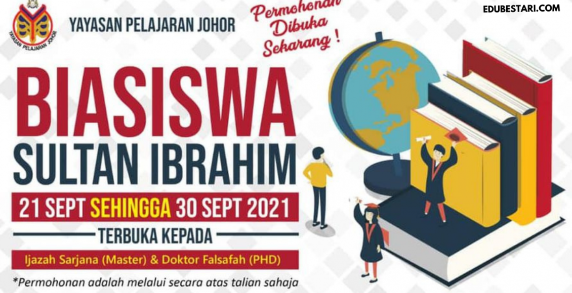 Permohonan Biasiswa Sultan Ibrahim Dibuka Untuk Pengajian Master & PhD ...