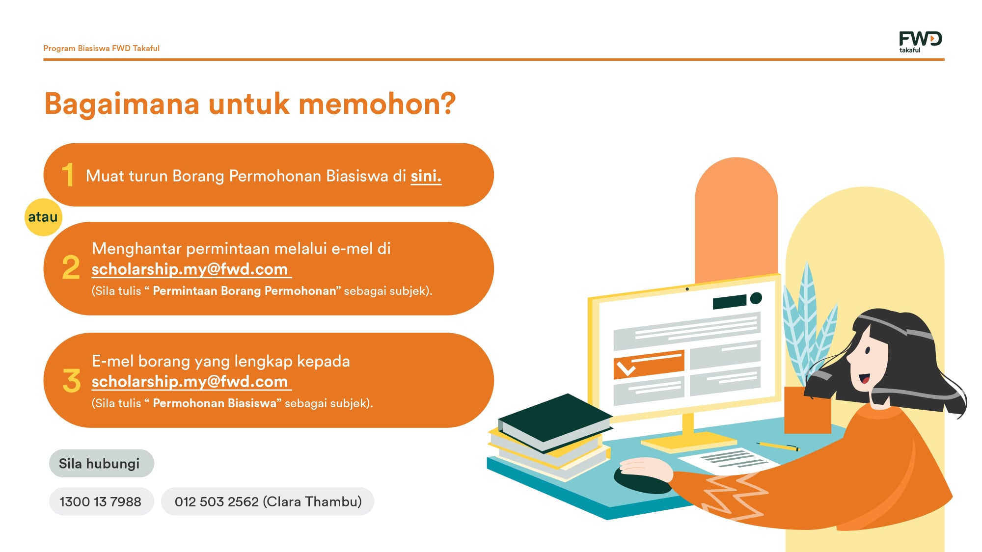 Permohonan Bantuan Kewangan Biasiswa FWD Takaful Buat Pelajar IPT Kini ...