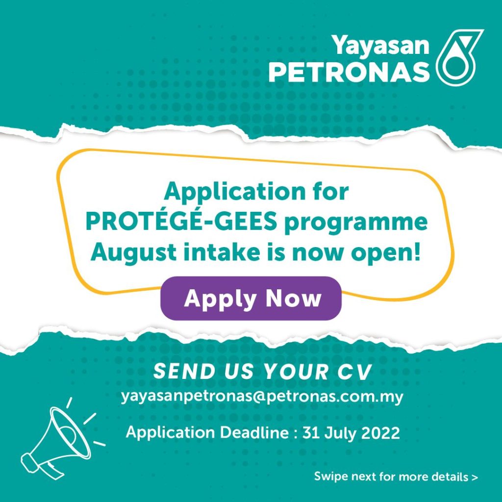 Tawaran Program PETRONAS PROTEGE-GEES Buat Graduan. Sertai Latihan ...