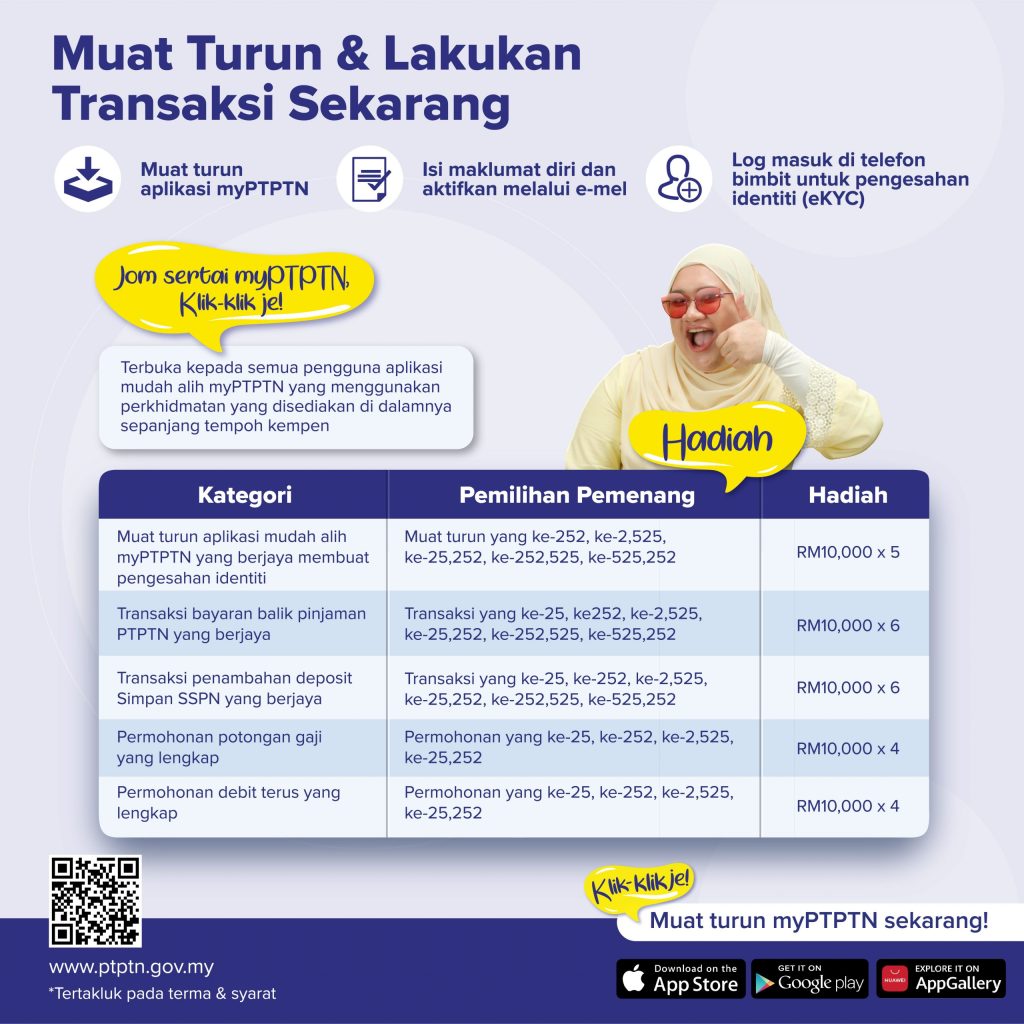 MyPTPTN: Semakan Baki Pinjaman Semasa & Bayaran Balik Pinjaman PTPTN ...