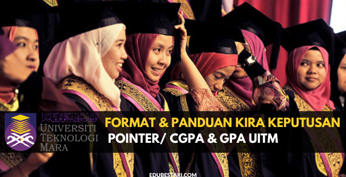 Format & Panduan Kira Keputusan Pointer/ CGPA & GPA UiTM - Edu Bestari