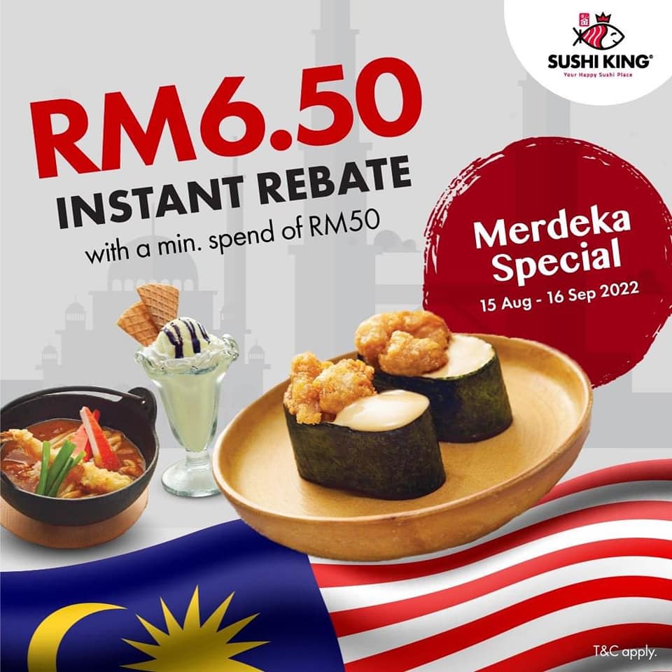 20+ Senarai Promo Makanan Sempena Bulan Merdeka. Download Baucer Di ...