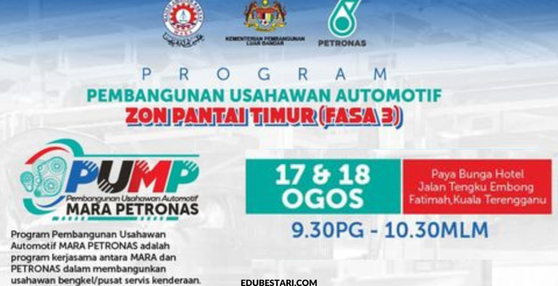 Tawaran Program Pembangunan Usahawan Automotif MARA PETRONAS - Edu Bestari