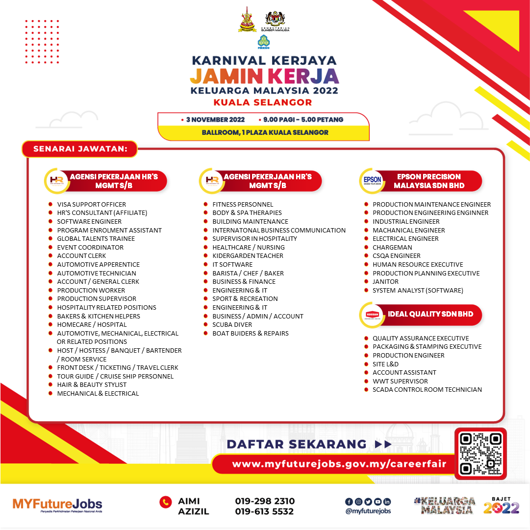 Karnival Kerjaya JaminKerja: Lebih 1,000 Peluang Pekerjaan Di Temuduga ...