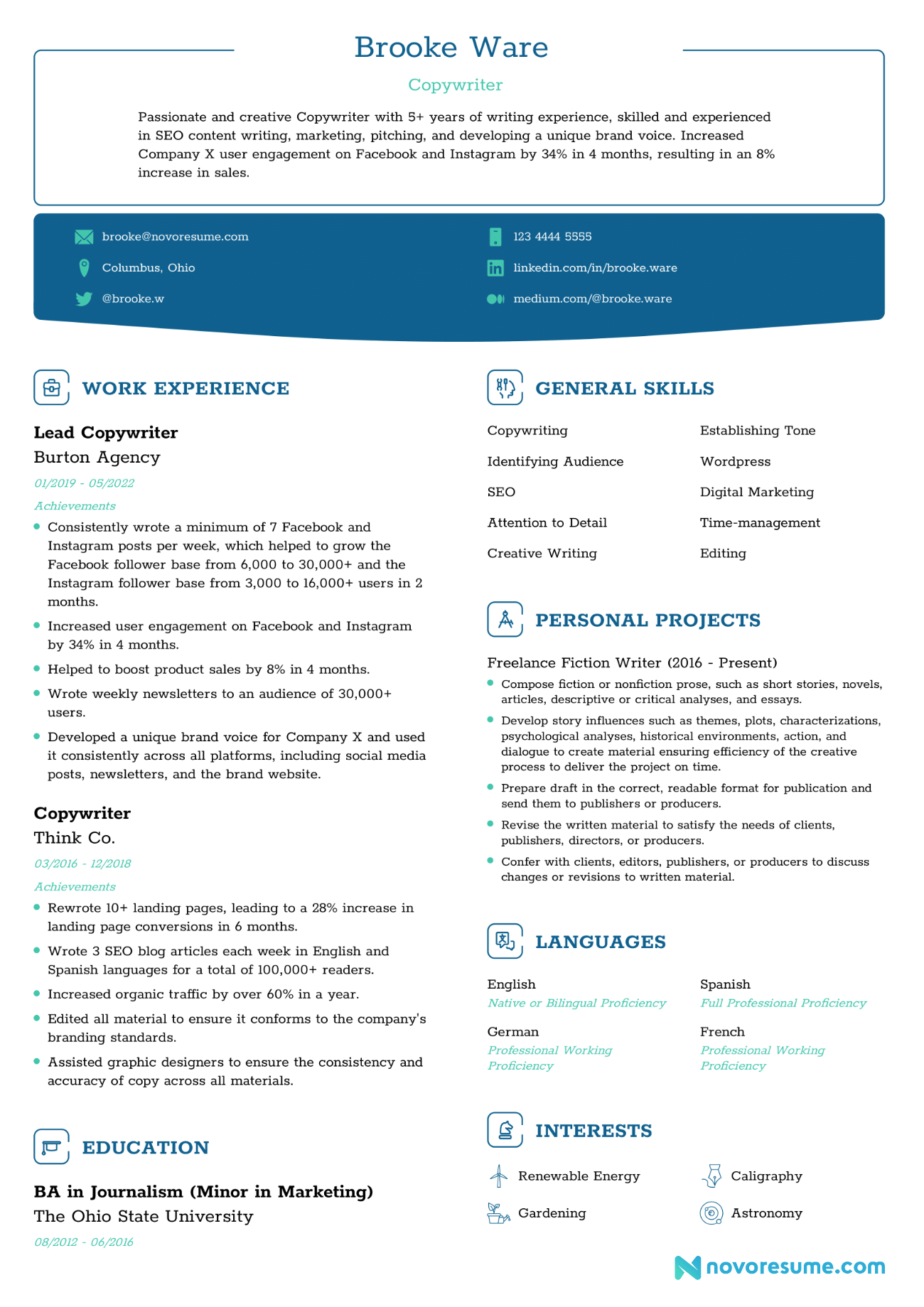 Contoh & Tips Buat Resume Yang ATS "Friendly" » EduBestari