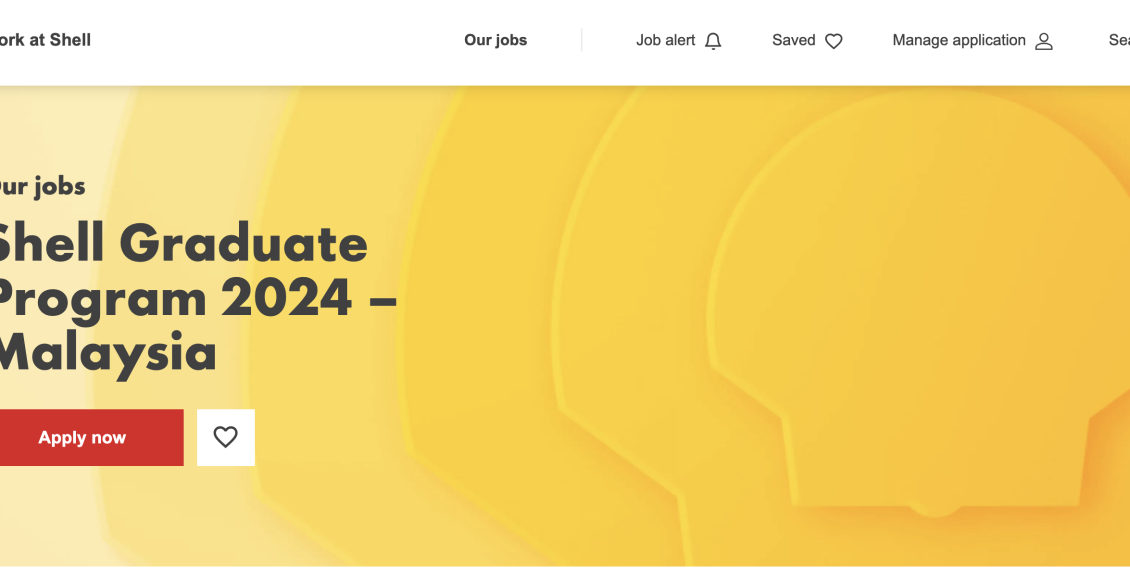 Shell Graduate Programme 2024: Peluang Kerjaya Untuk Graduan Di Shell ...