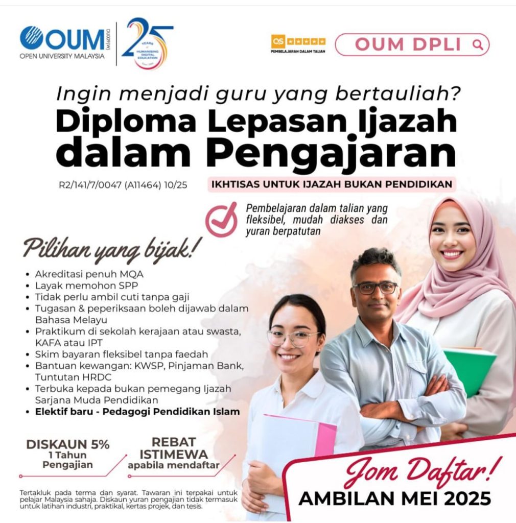 Permohonan Program Diploma Pengajaran Lepasan Ijazah (PGDT) DPLI ...