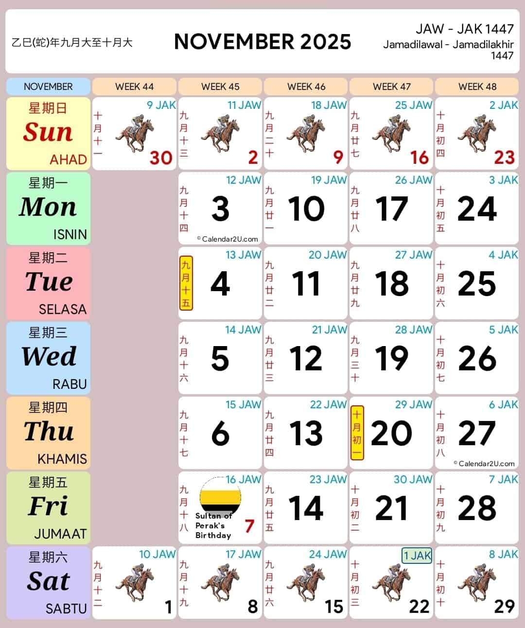 Kalendar 2025: Tarikh Cuti Umum dan Cuti Sekolah Malaysia » EduBestari